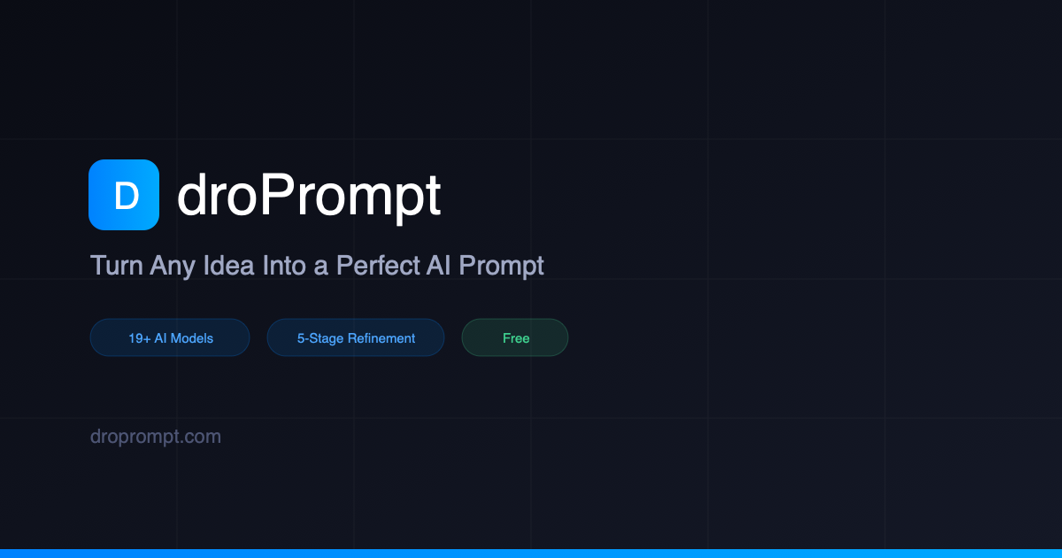 Skill Builder — droPrompt